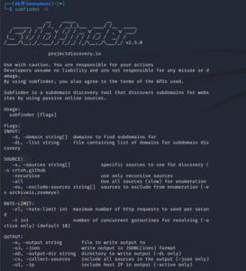 Subfinder: Easy Subdomain Enumeration Tool